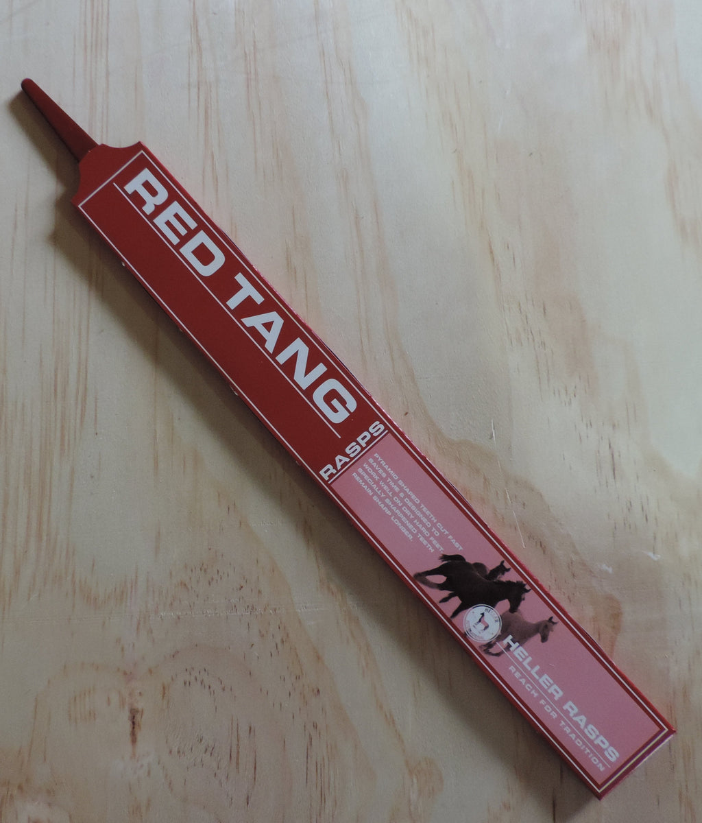 Heller Red Tang Rasp – Farrier Supplies New Zealand